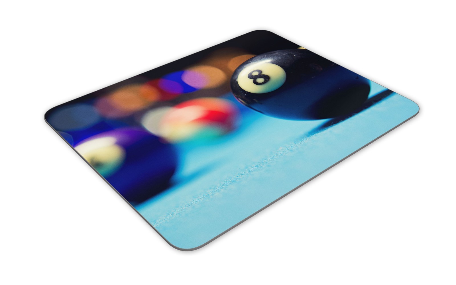Lucky 8 Ball Mouse Mat Pad - Pool Balls Snooker Pub Bar Fun Computer ...