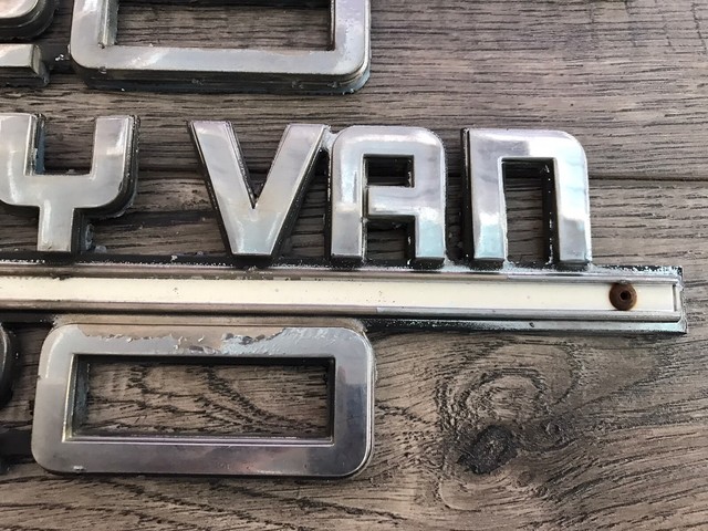 Vintage Original Chevy Van 20 Side Emblem 14052242 14060364 for sale ...