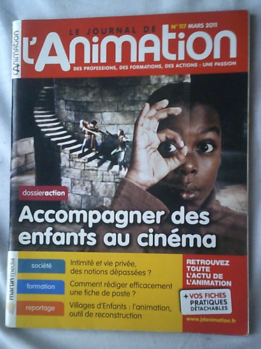 le journal de l'animation n° 117 accompagner des enfants au cinema | eBay