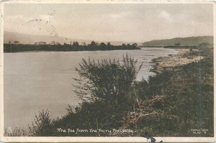 Bieldside Scotland The Dee From The Ferry OLD PHOTO | eBay