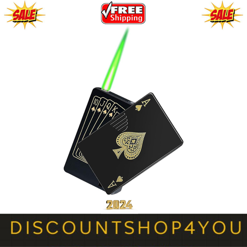 Jet Torch Lighter, Green Flame Ace Card Lighter best new 2024 | eBay