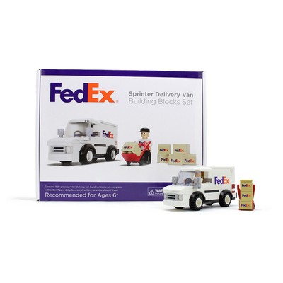 FedEx Sprinter Van Building Blocks First Gear Lego like Set 153 PCs | eBay
