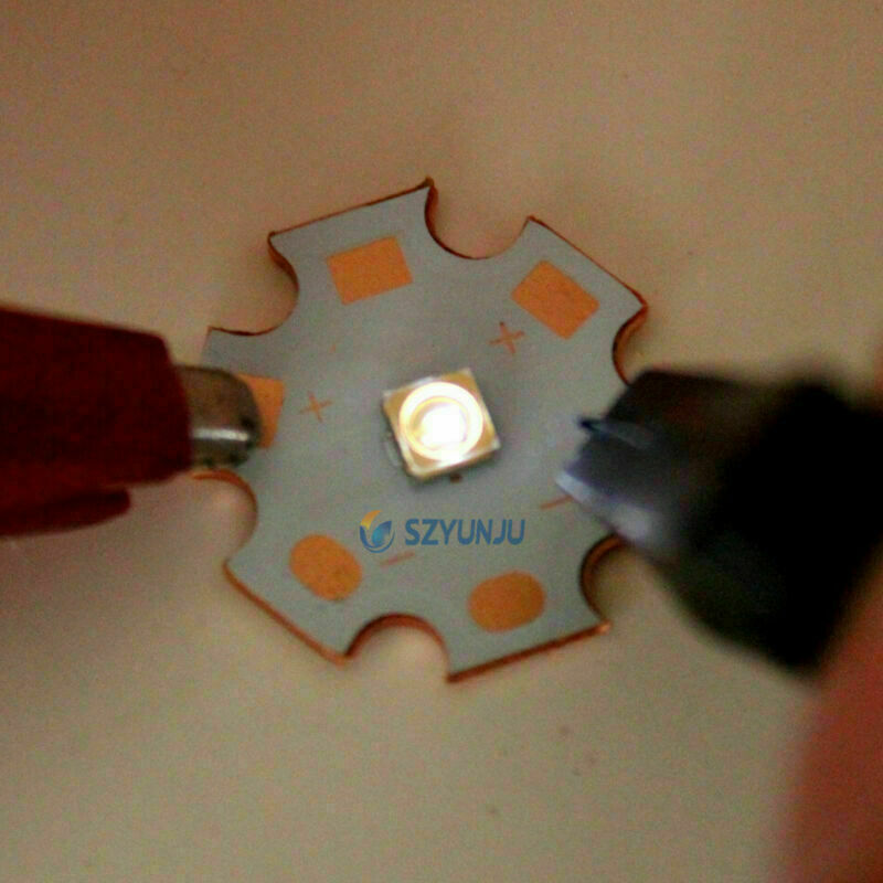 250nm UVC LED 0.1W 1W 2W 3838 250-260nm 5-7V Ultra Violet Lamp with ...