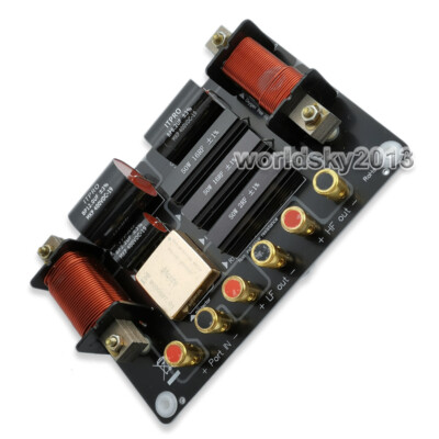 1x 600W Audio Speaker Frequency Divider High-Low Crossover 2 Way 2 Unit ...