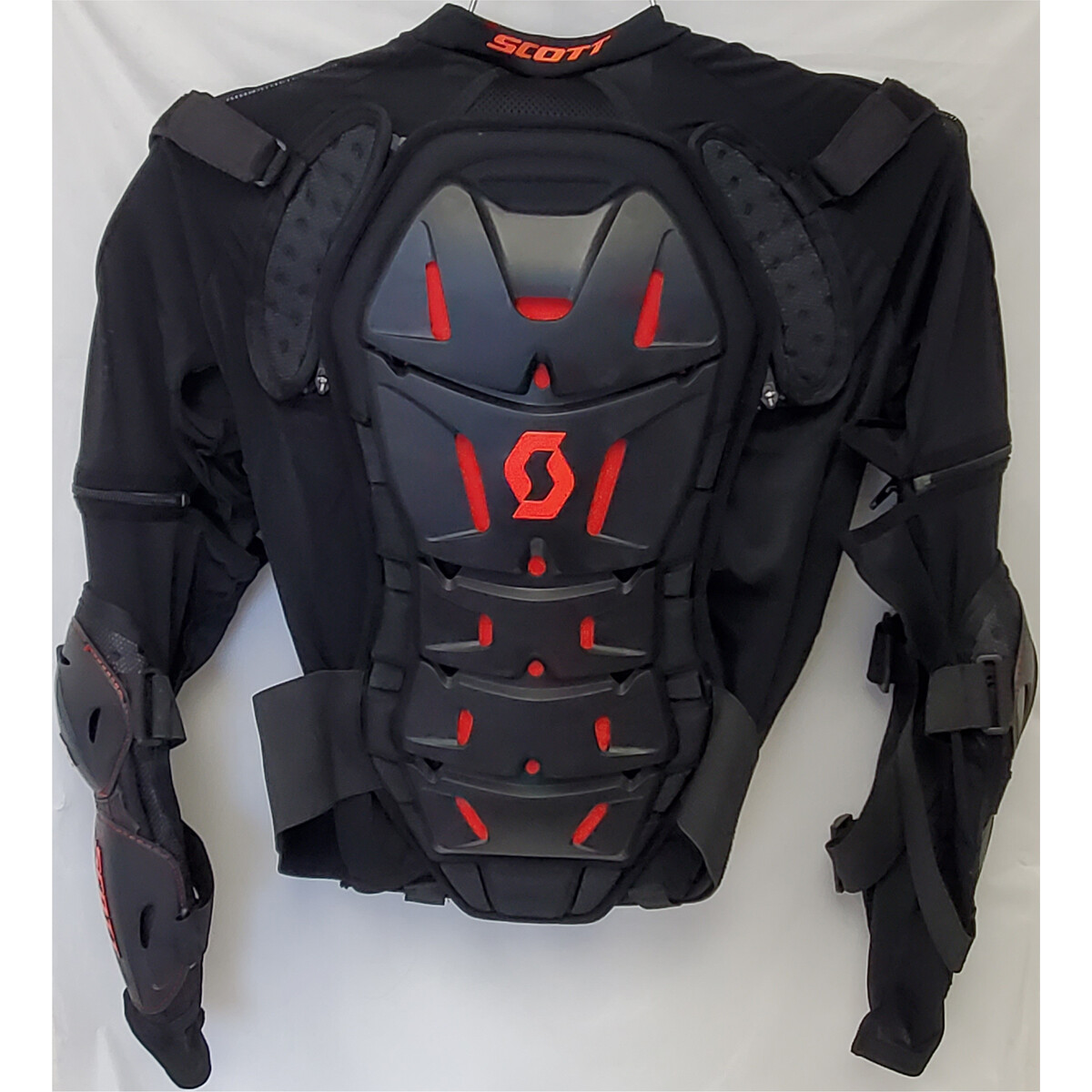 Scott MX Pursuit Jacket Chest Protector Black/Red Men's Large L (Was ...
