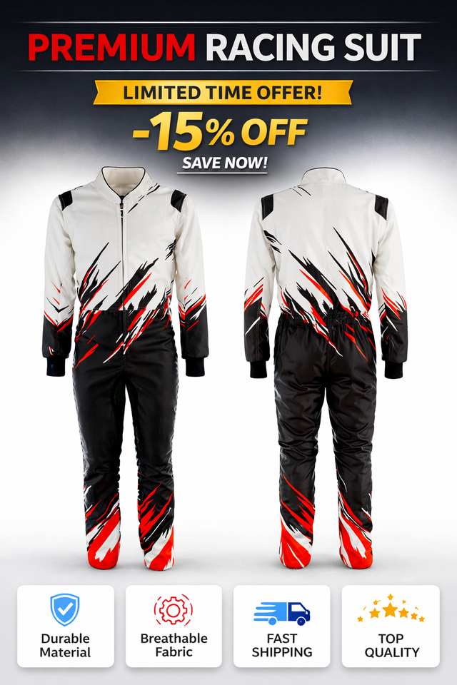 Go Kart Racing Suit CIK/FIA Level 2 Approved Karting Suit With Free ...