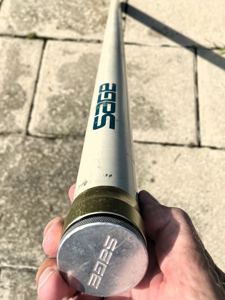 3 Aluminum Fly Rod Tubes – 2 Sage (8'6" & 9') + One 2" Double Tube ...