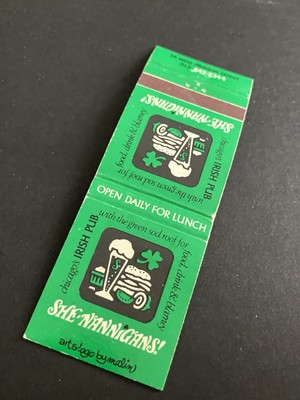 Vintage Illinois Matchbook “Shenanigans” Chicago | eBay
