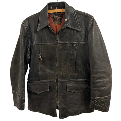 RARE 1940s/1950s Harley Davidson Duster Jacket Vintage Motorcycle ...