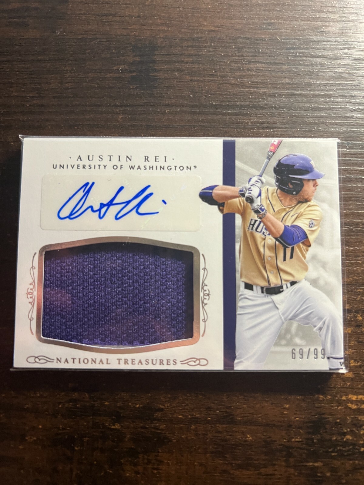 A104,860 - 2015 National Treasures Multisport #409 Austin Rei Jersey ...