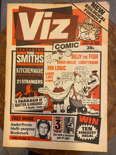 Viz comic 11. Bought new by me in 1984 in the Haymarket in Newcastle ...