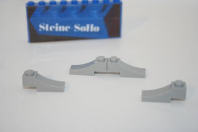 Lego (c) 4x Bogenstein 1x3 - hellgrau - 70681 - brick arch - inverted ...