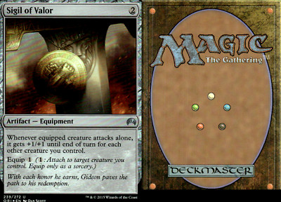 Magic the Gathering -MTG- Sigil of Valor Foil | eBay