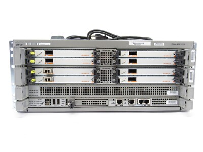 Cisco ASR1004 / 8x SPA-1X10GE-L-V2 / ASR1000-ESP40 / ASR1000-RP2 Dual ...