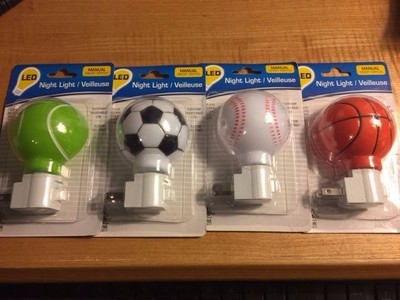 Night Light - Sports Themed Night Lite Including Football! | eBay