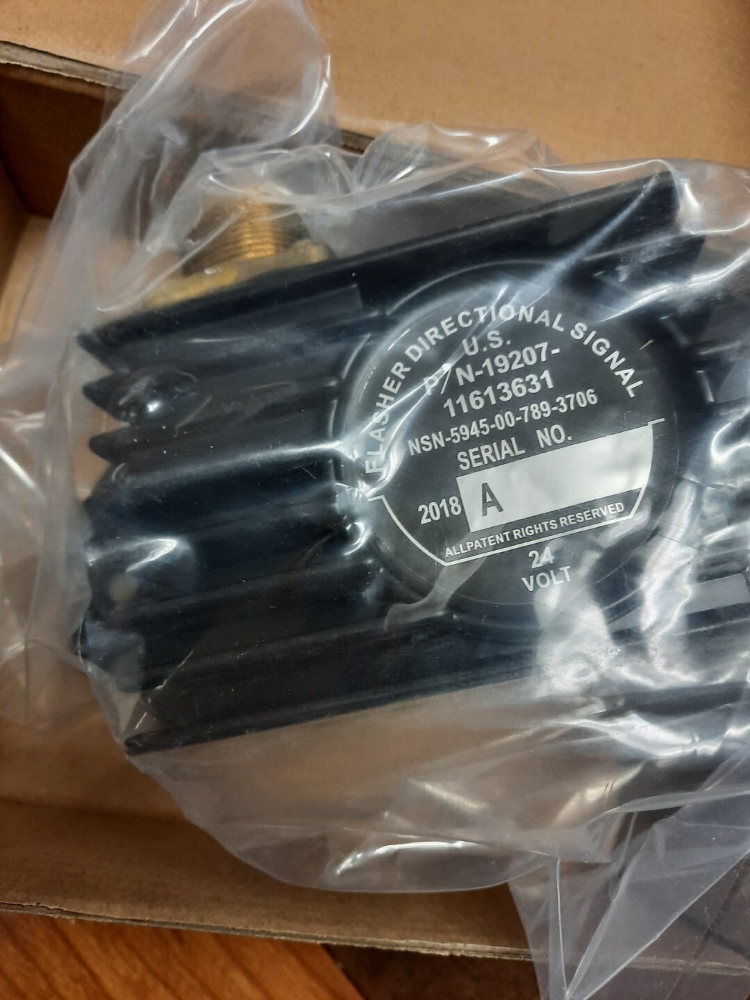 FLASHER TURN SIGNAL 24 VOLT M-SERIES M35A2 M809 M939 HMMWV 11613631 USA ...