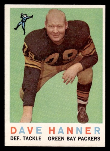 1959 Topps Football #64 Dave Hanner NM *e2 | eBay