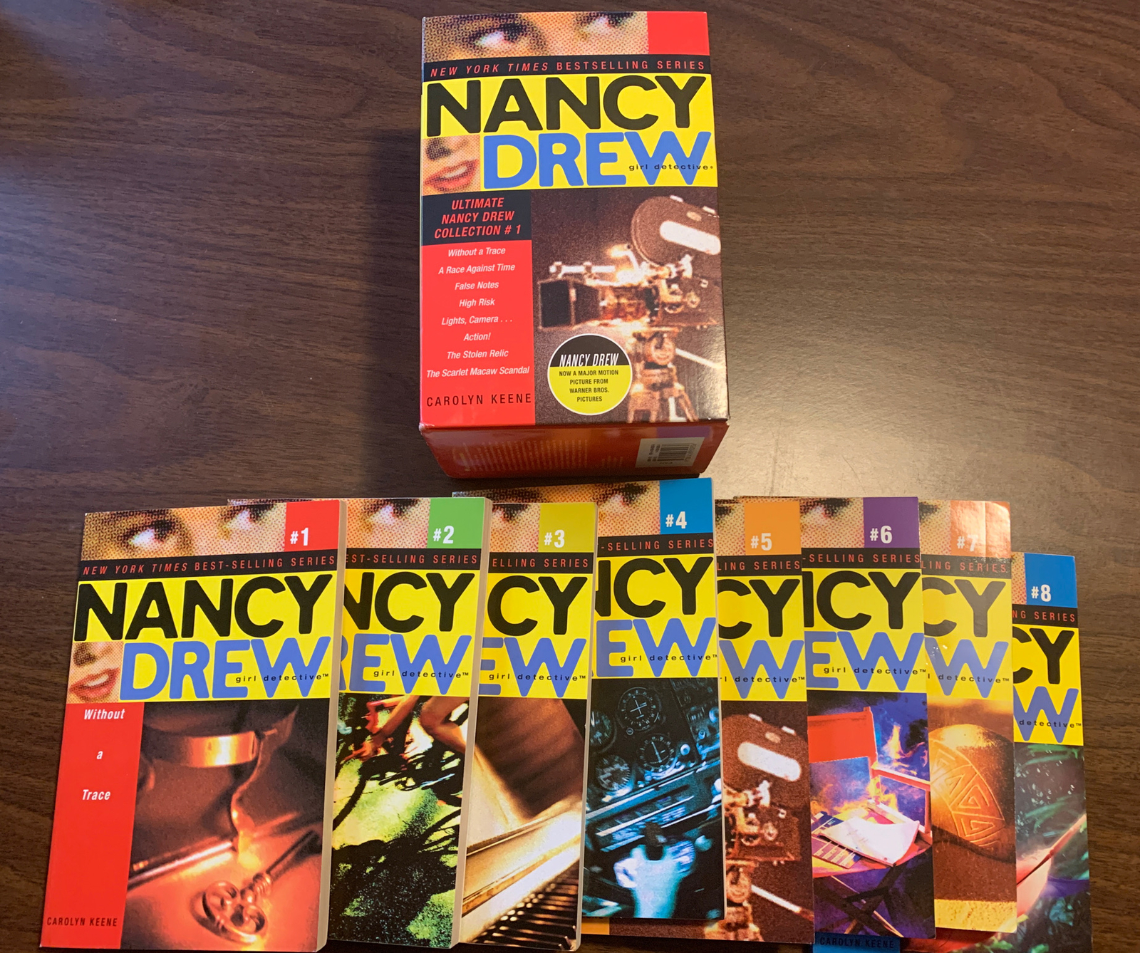Ultimate Nancy Drew Girl Detective Series 1-8 Paperback Complete Boxed ...