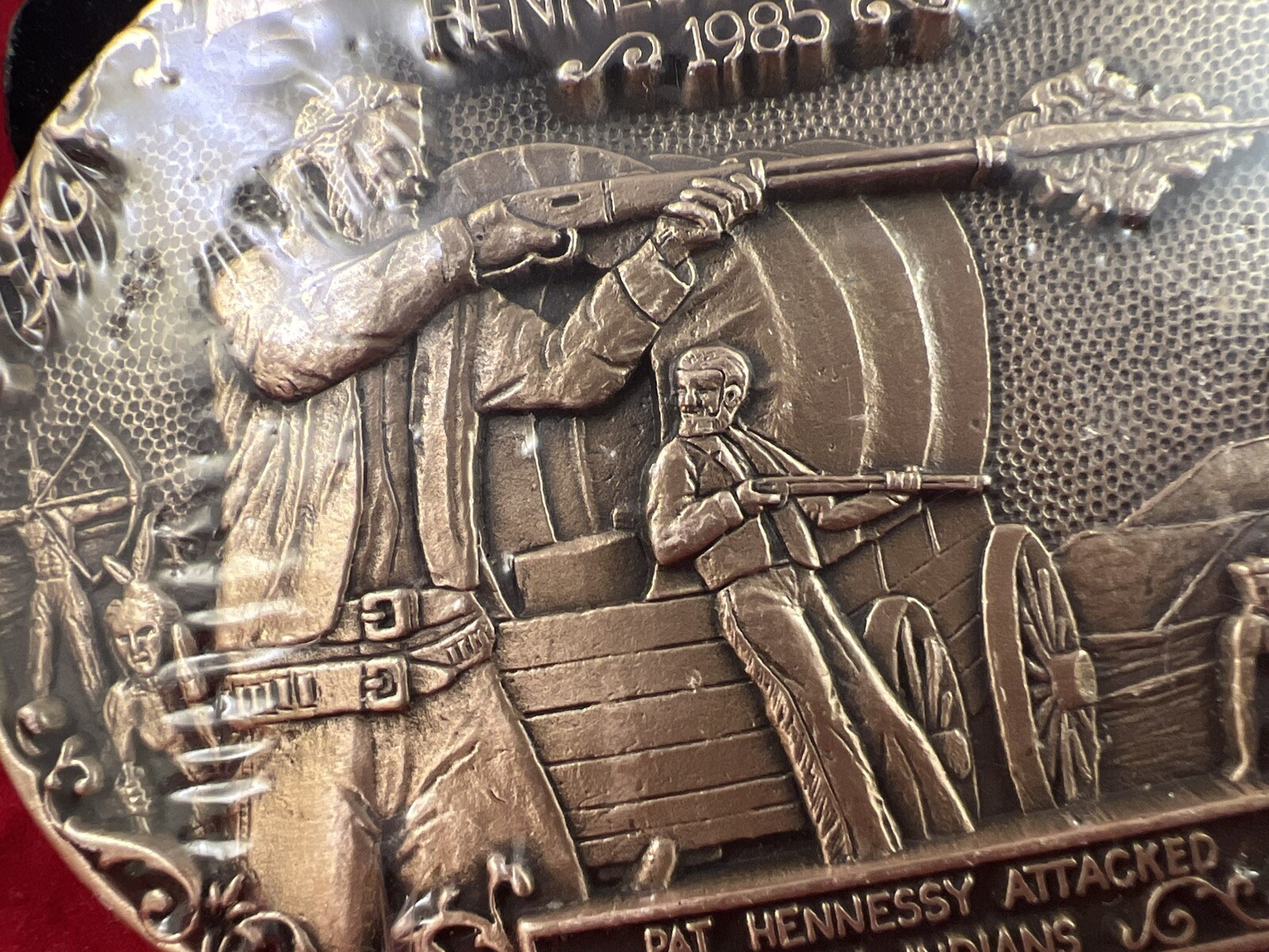 Pat Hennessy Celebration 1984 4th Edition Brass Belt … - Gem