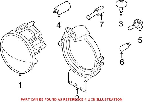 Genuine OEM Front Fog Light for Mini 63129802199 | eBay