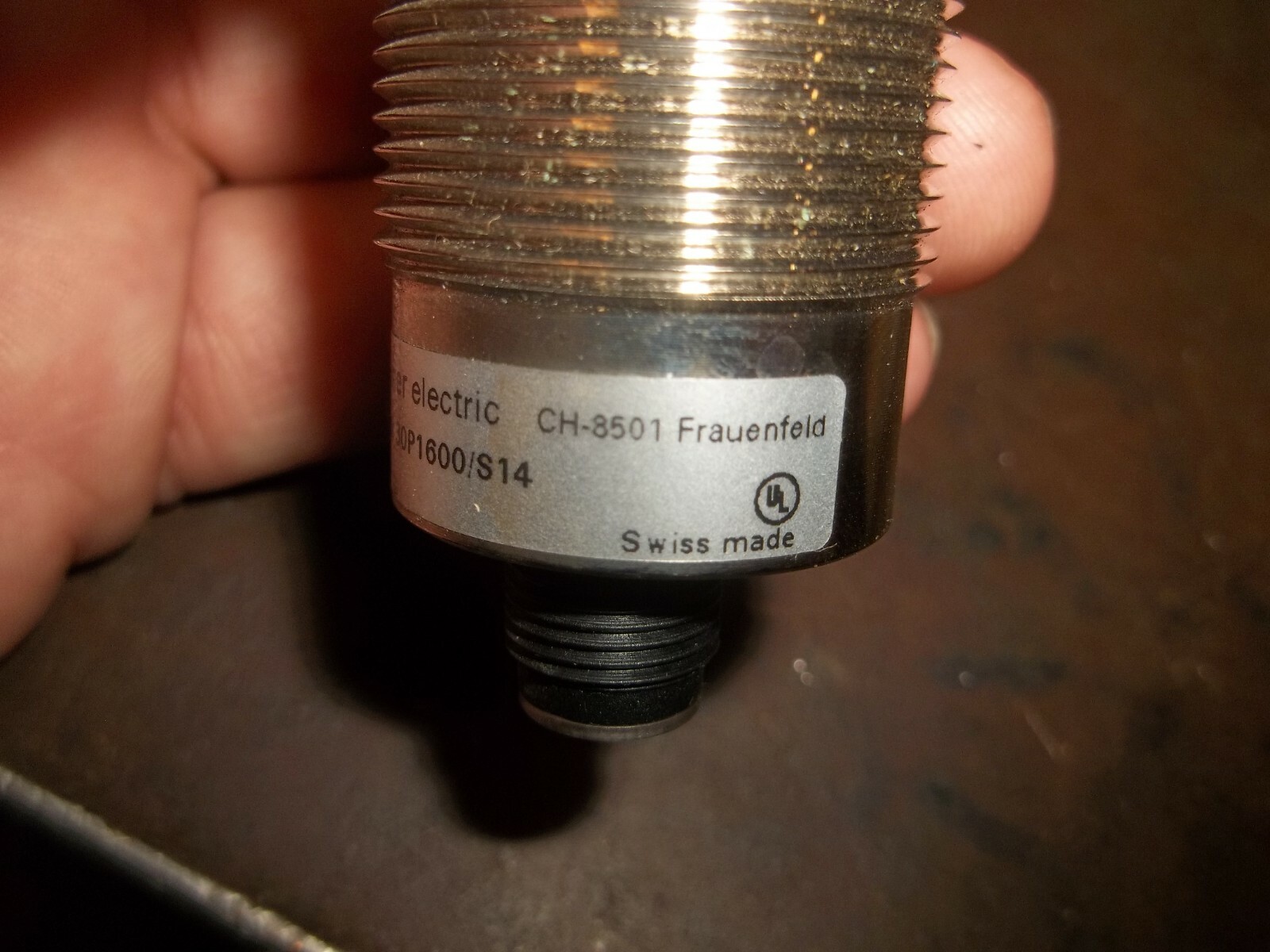 NEW IN BOX BAUMER ELECTRIC PROXIMITY SENSOR CH-8501 CFAM 30P1600/S14 ...