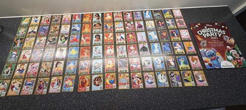 Morrisons Disney Christmas Party 2025 Full Complete Collection Cards ...