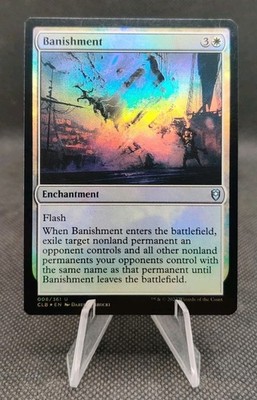 Banishment 008/361 FOIL Commander Baldur's Gate MTG Magic The Gathering ...