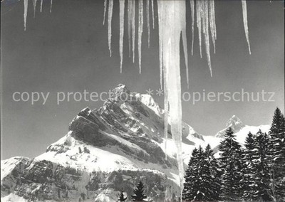 Braunwald GL Winterimpressionen Ortstock Hoher Turm Glarner Alpen ...
