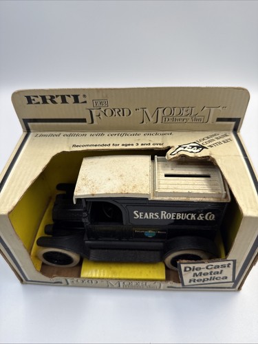 ERTL Die-Cast Sears Limited Edition 1918 Ford Model T Delivery Van Coin ...