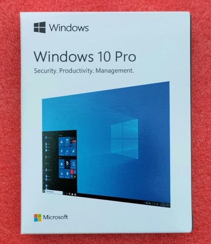 Microsoft Windows 10 Pro USB Full Retail Pack + License Pc Laptop ...