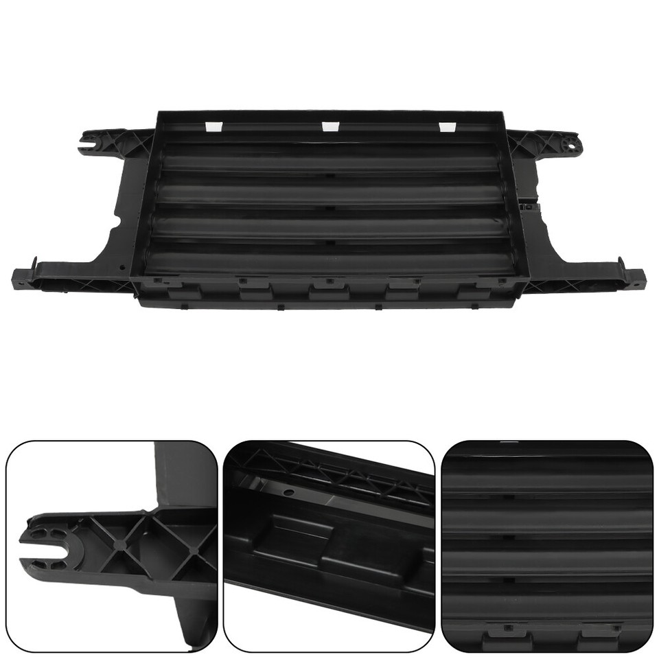 Upper & Lower Radiator Grille Air Shutter+Radiator Support For Ford F ...