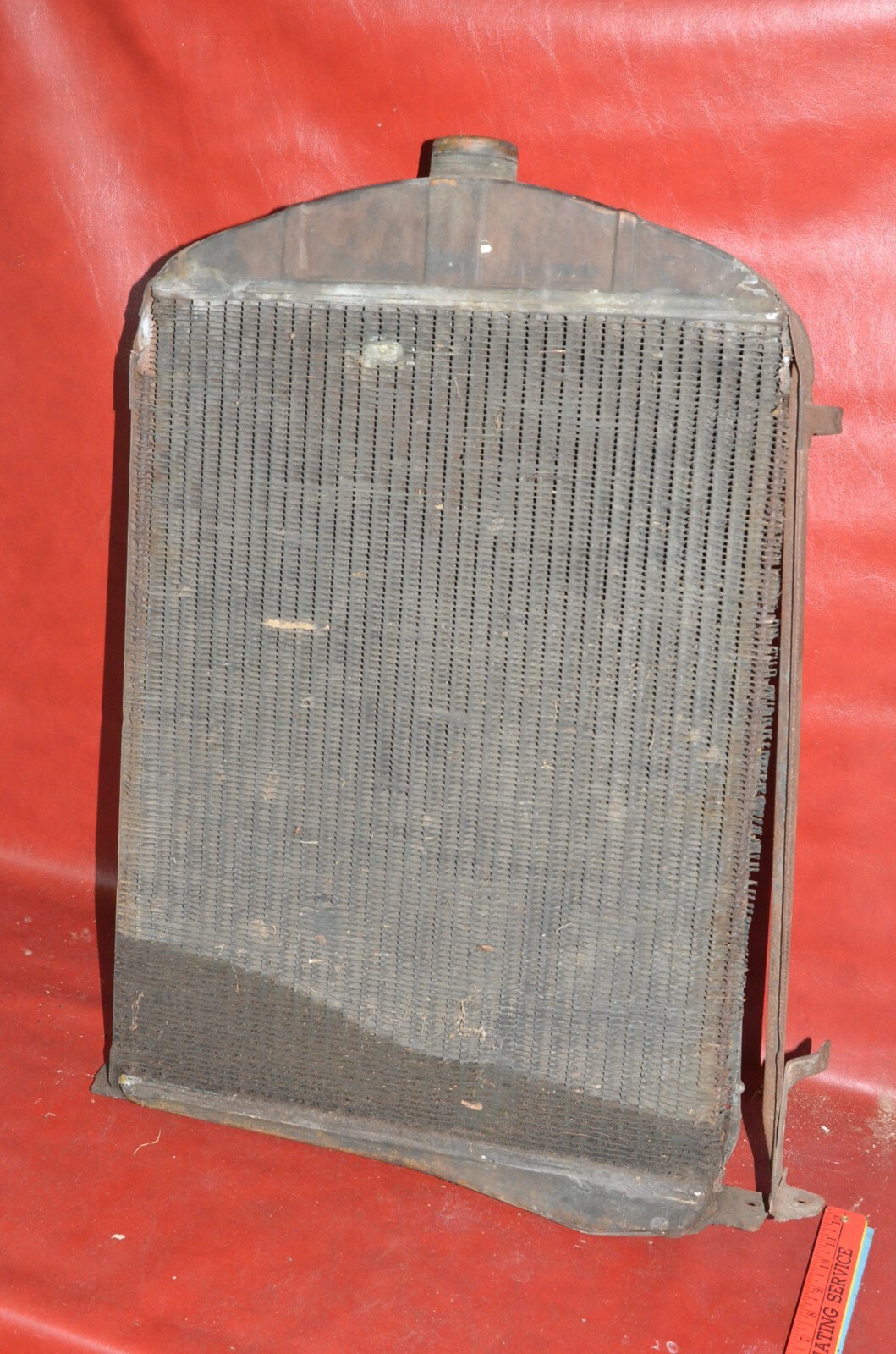 Vintage 1930 1931 Ford Model A Radiator Original Copper / Brass Tanks ...