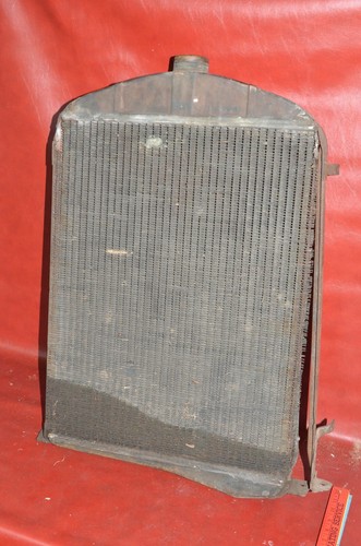Vintage 1930 1931 Ford Model A Radiator Original Copper / Brass Tanks ...