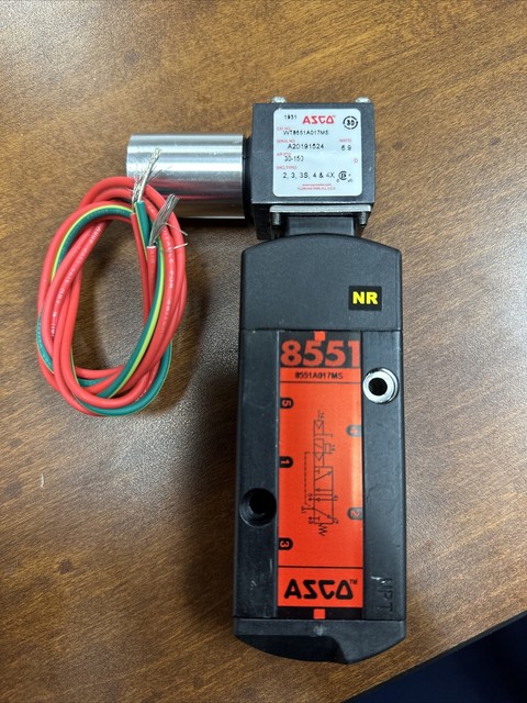 ASCO Pneumatic Solenoid Valve 8551 103503 for sale online | eBay