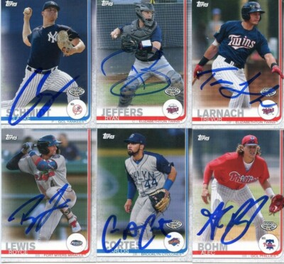 ROYCE LEWIS SIGNED 2019 TOPPS PRO DEBUT ROOKIE CARD AUTO | eBay