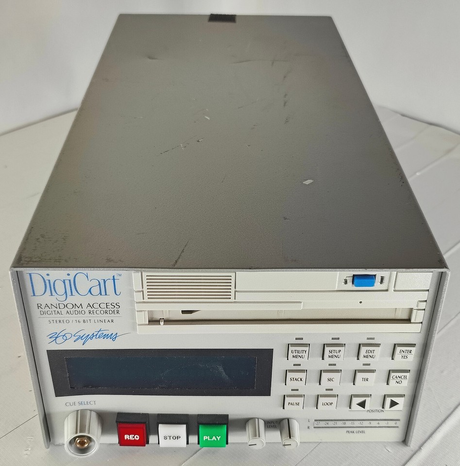 DigiCart Random Access Digital Audio Recorder w/ 90-121 CPU and 90-122 ...