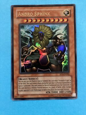 Yu-Gi-Oh! TCG - Andro Sphinx EP1-EN002 - Unlimited Rare Holo LP | eBay