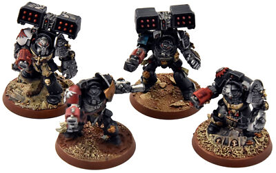 DEATHWATCH 4 Veteran Terminators #1 PRO PAINTED Warhammer 40K | eBay