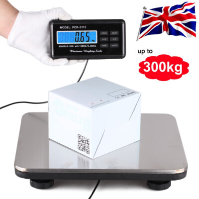 300kg Heavy Duty Digital Postal Parcel Scales Platform Postage Shipping ...