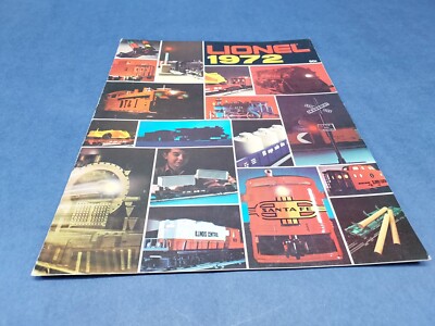 1972 Lionel Scale Model Trains Train Catalog Pamphlet Hobby Railroad ...
