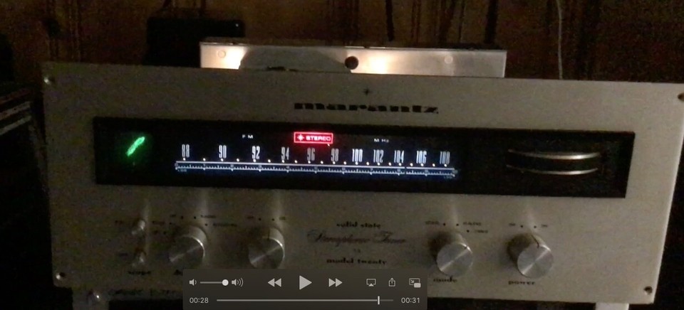 Marantz Model 20 - Vintage Hifi Audiophile Solid State Stereo FM Tuner ...