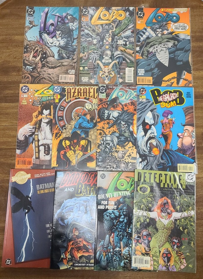 DC Comic Book Lot (11 Book Lot) Lobo & Batman | eBay