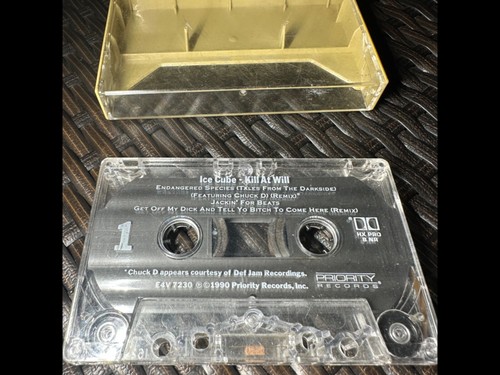 Ice Cube Kill At Will Original 1990 Cassette Tape ONLY Explicit Rap | eBay