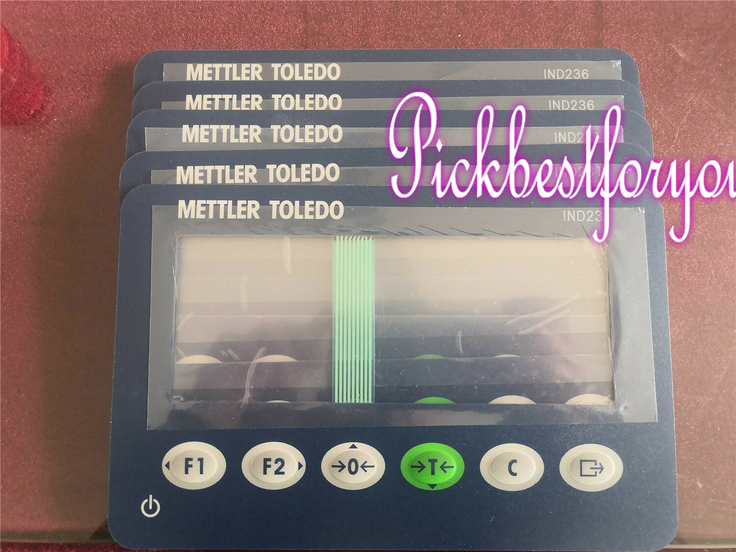 NEW For METTLER TOLEDO IND236 Membrane Keypad #H215L YD | eBay