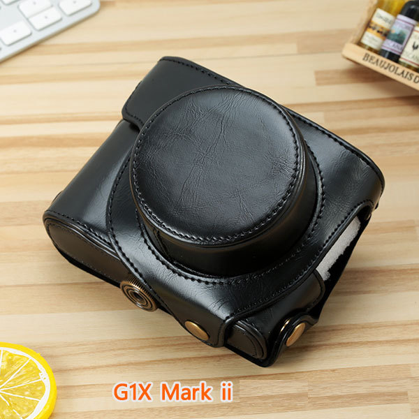PU Leather Bag Case Pouch for Canon G1X G11 G12 G15 G16 G7X G9X G5X | eBay