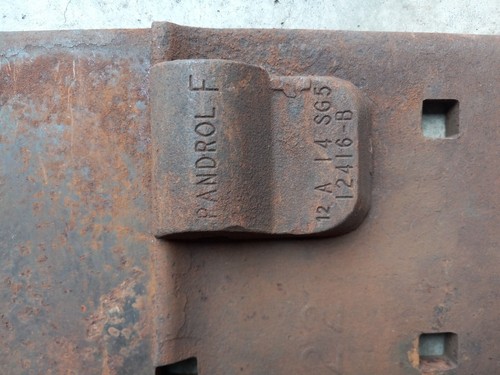 Railroad Track Tie Plate - Pandrol Victor - 39 lbs | eBay