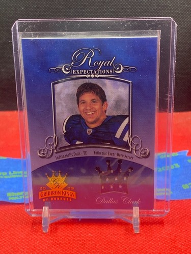 2003 Donruss Gridiron Kings Royal Expectations Gold Materials #RE-6 ...