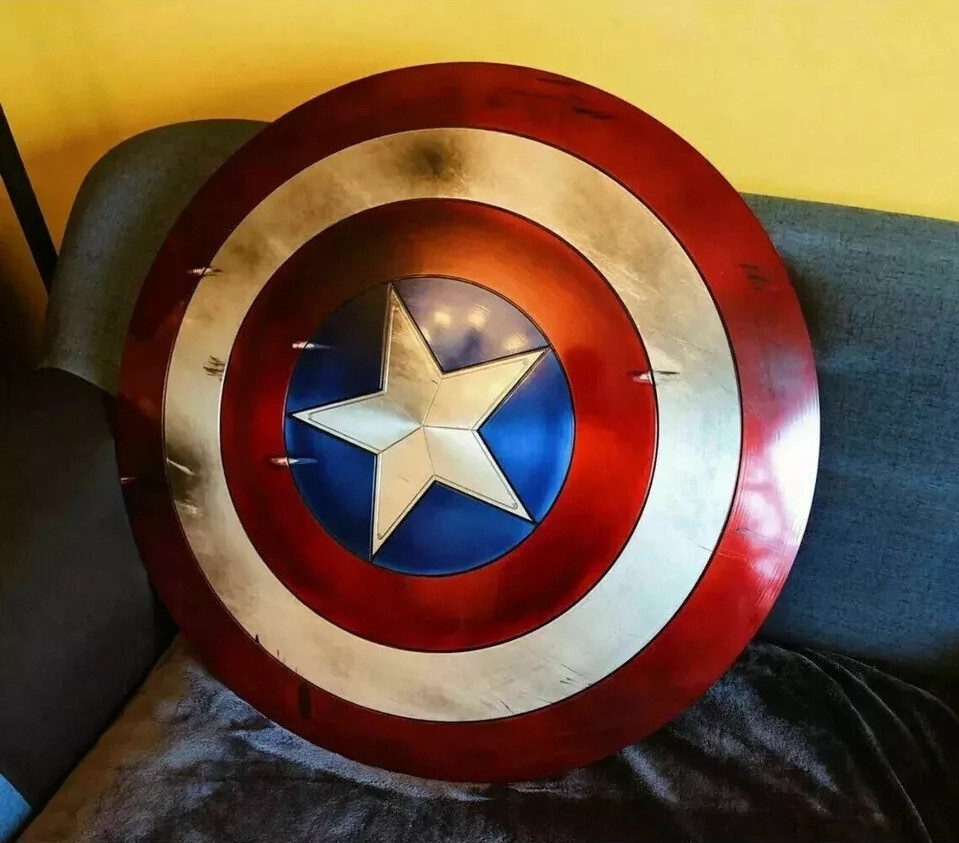 Captain America’s Shield Metal 1:1,MCU Captain America Shield Movie ...