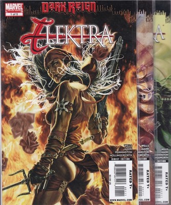 Elektra: Dark Reign #1-5 - Featuring Wolverine | eBay