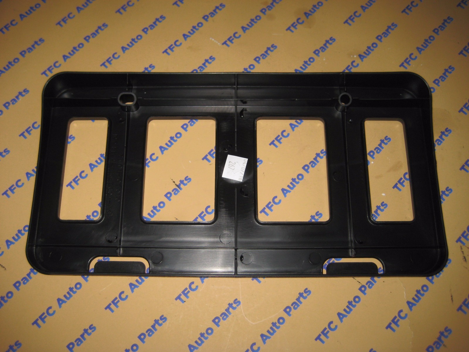 TOYOTA OEM 2009-15 Venza Front Bumper License Plate Mounting Bracket ...